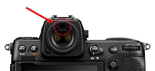 The EVF, Monitor and Display mode on the Z-series camera
